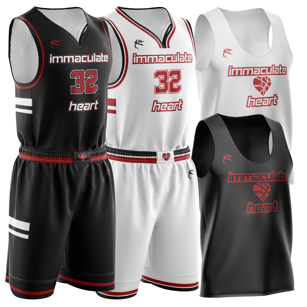 Immaculate Heart CYO Reversible Uniforms - Girls– Courtsmith Team Store